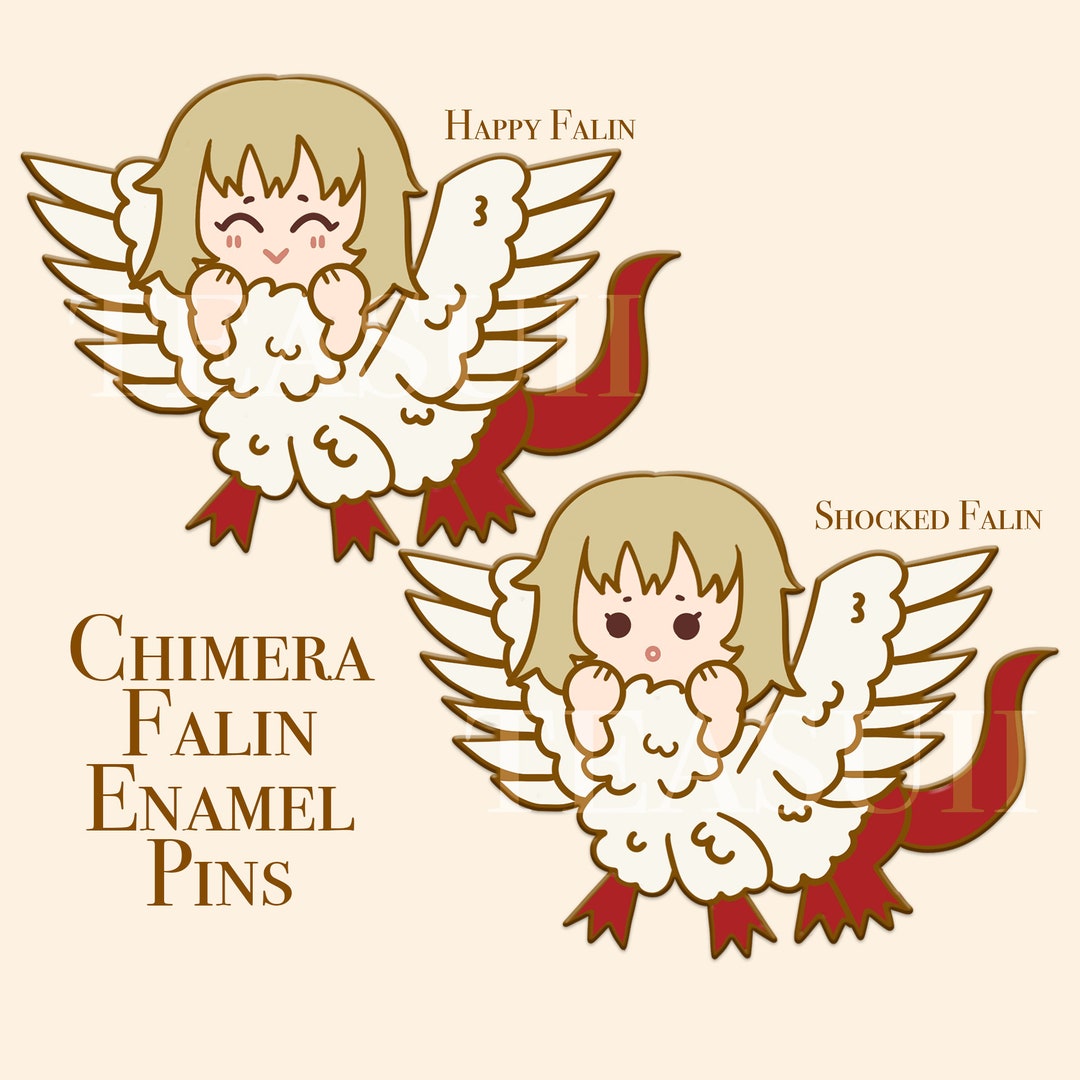 PREORDER: Chimera Falin Enamel Pins - Etsy
