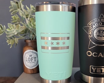 Chicago Yeti Tumbler - Etsy