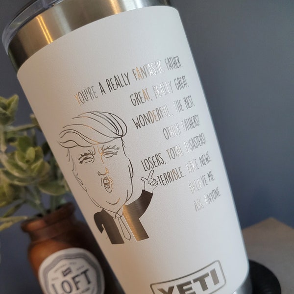 Trump Engraved Tumbler Svg - Etsy