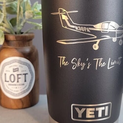 Personalized Yeti for Pilot Helicopter Pilot Gift Pilot - Etsy