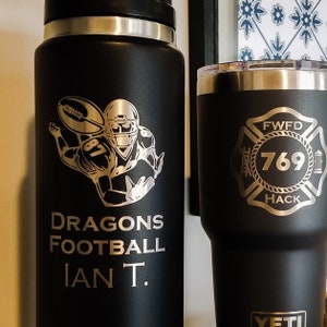 Signature Engraved Yeti Tumbler Custom Signature Mug Actual - Etsy
