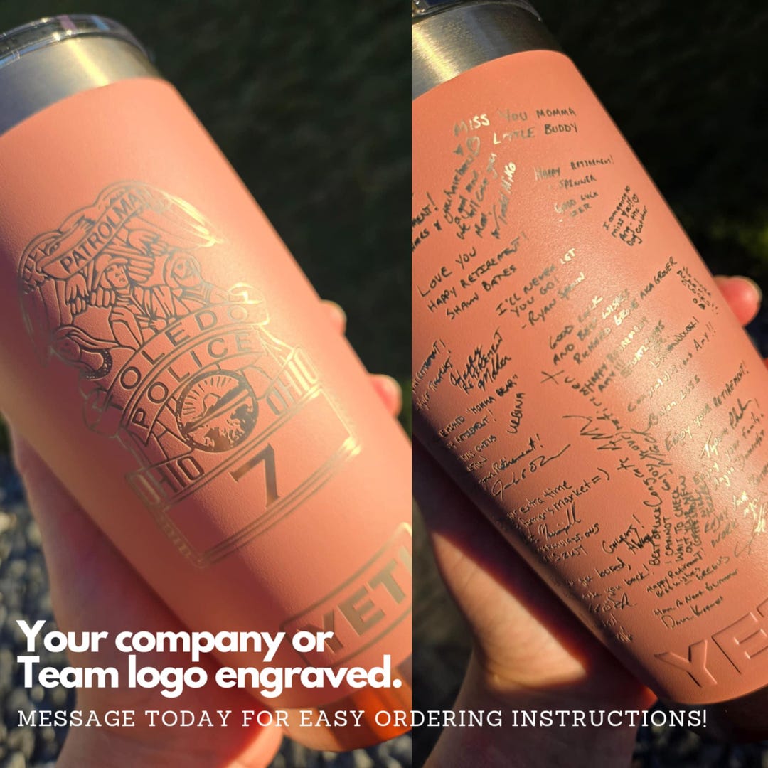 Law Enforcement Engraved Yeti, Police Officer Cup, Custom Engraved ...