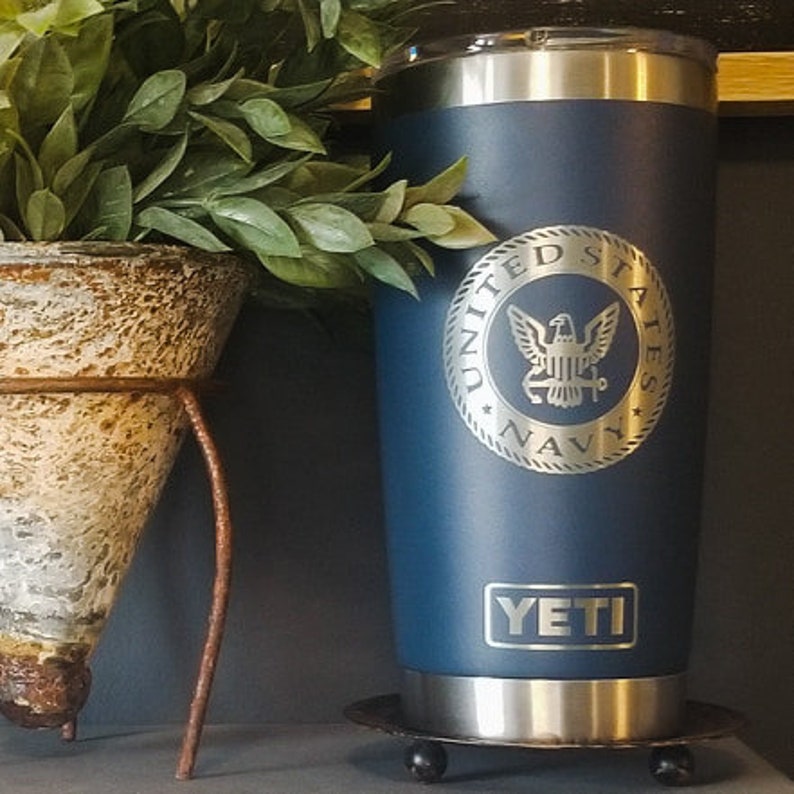 Veterans Day Gift Engraved Military Yeti Tumbler Deployment | Etsy
