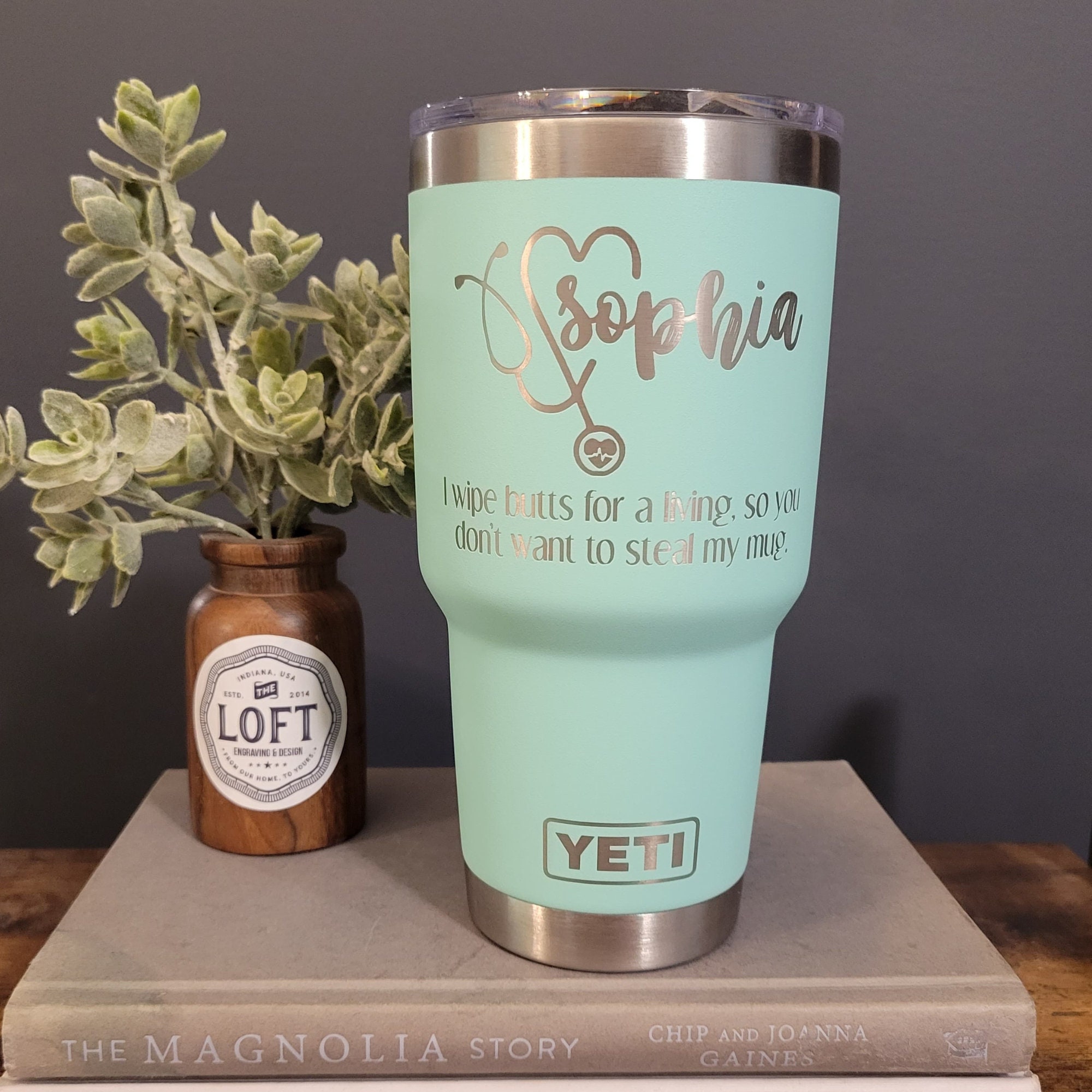 Engraved Yeti for Nurse, Personalized Nursing Tumbler, Nursing School ...