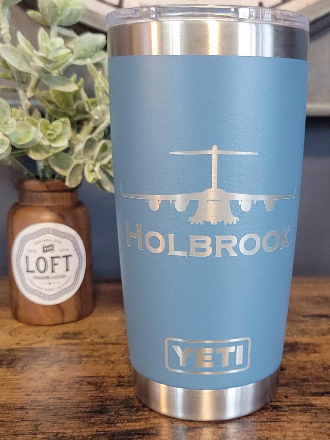 Personalized Yeti for Pilot, Engraved Tumbler for Pilot, Helicopter ...