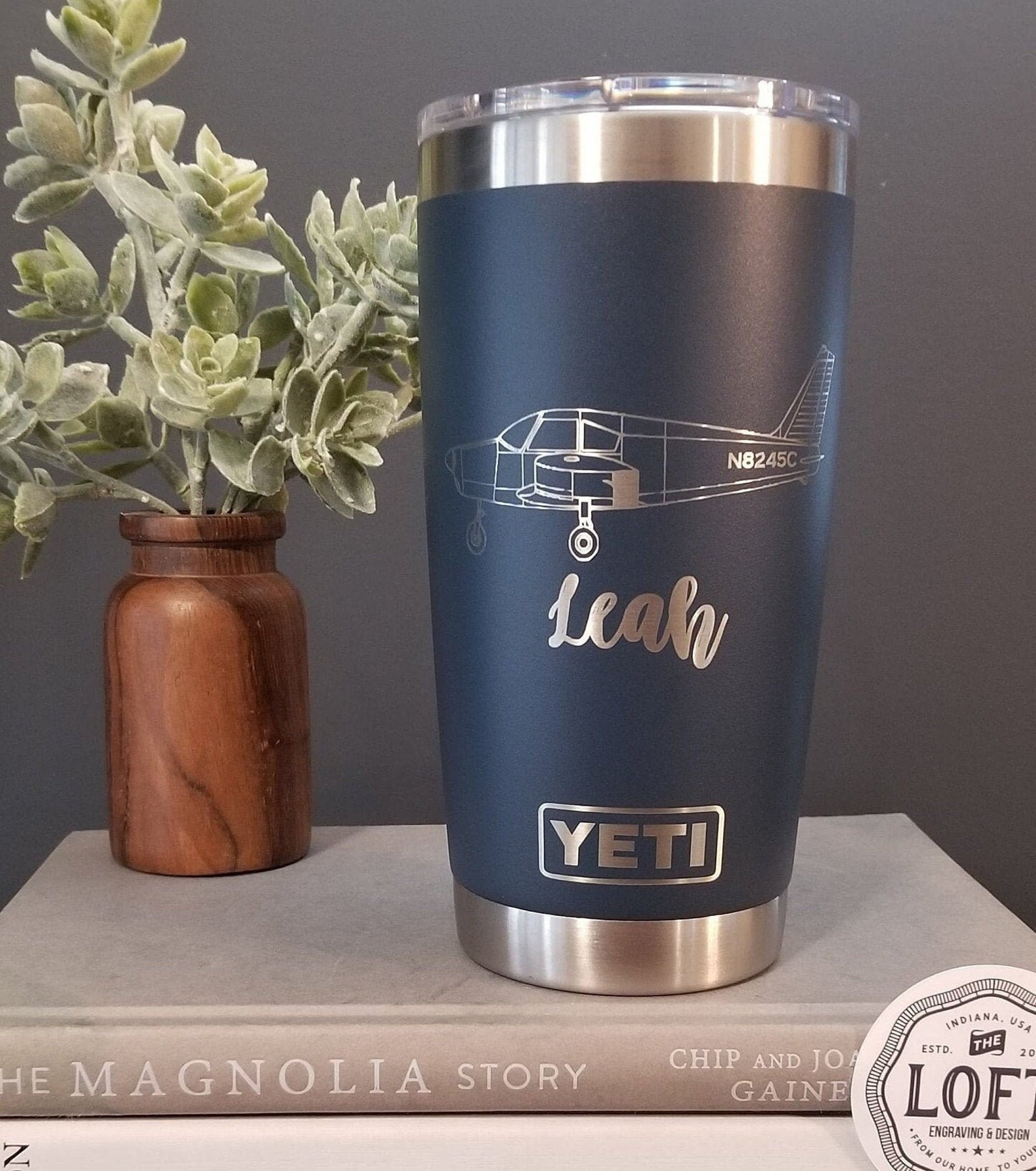 Personalized Yeti for Pilot Helicopter Pilot Gift Pilot - Etsy