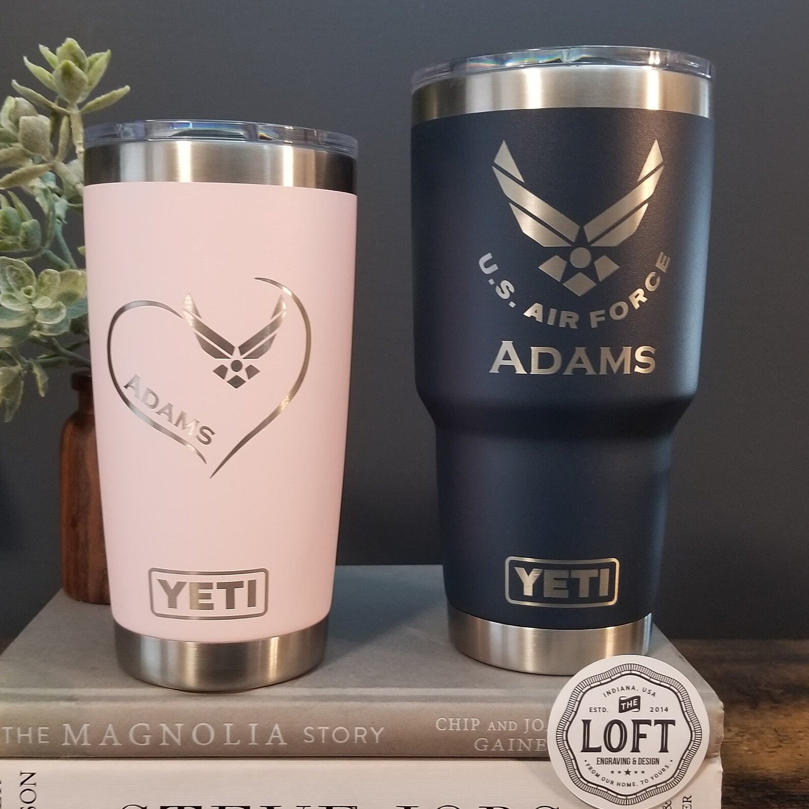 Veterans Day Gift, Air Force Yeti Tumbler, Deployment Gift for Husband ...