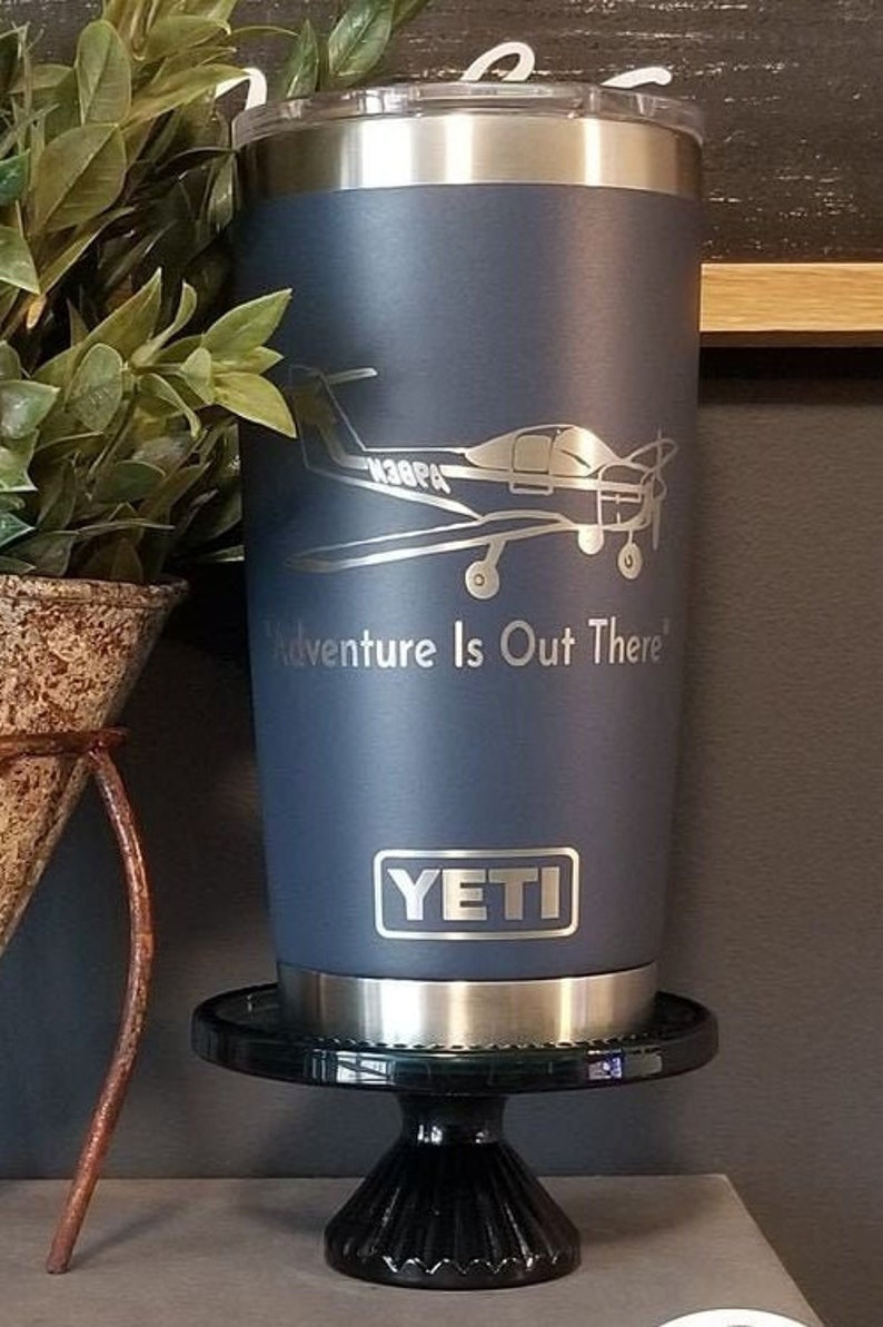Personalized Engraved Yeti Plane Lover Personalized Yeti for - Etsy