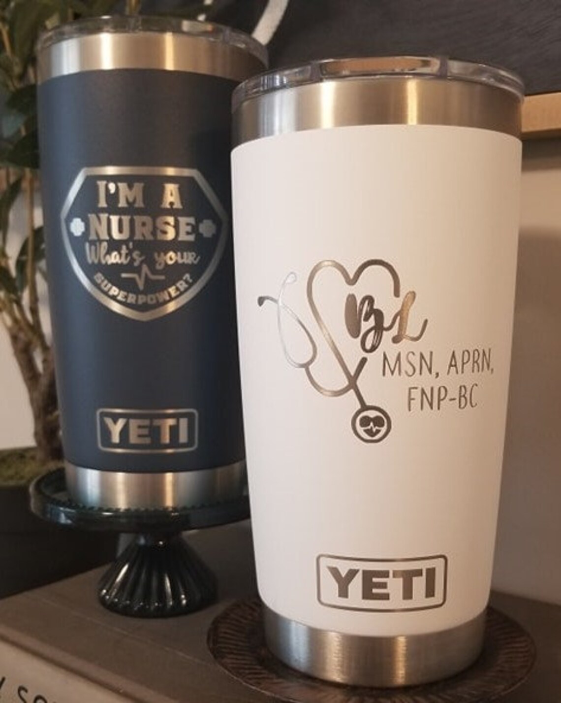 Engraved Yeti for Nurse, Personalized Nursing Tumbler, Nursing School ...