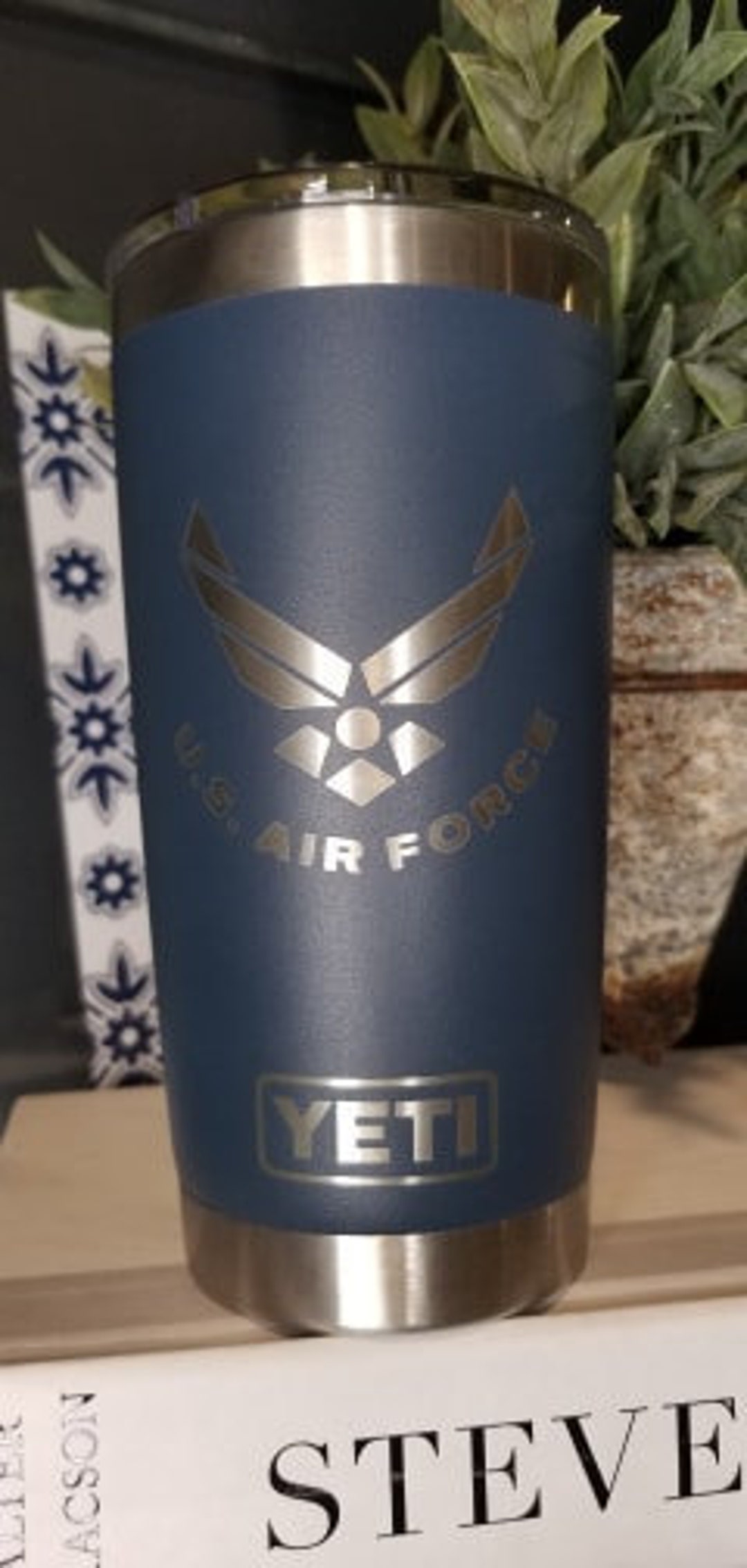 Engraved Military Yeti Tumbler Air Force Gift Deployment - Etsy
