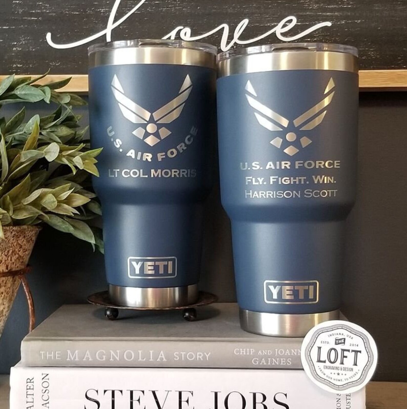 Veterans Day Gift, Air Force Yeti Tumbler, Deployment Gift for Husband ...