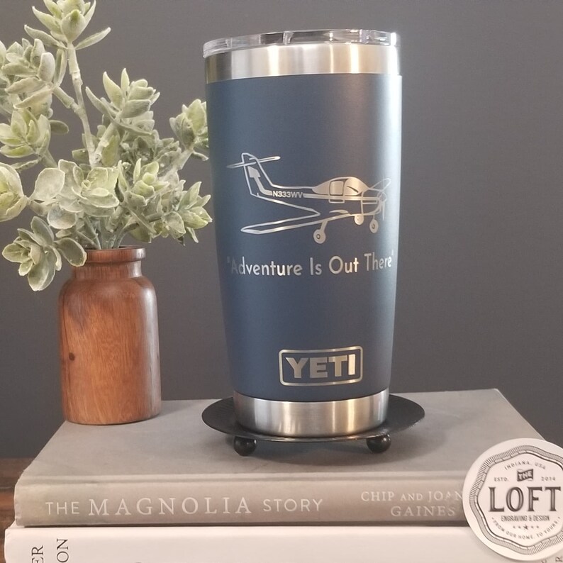 Personalized Yeti for Pilot Helicopter Pilot Gift Pilot - Etsy