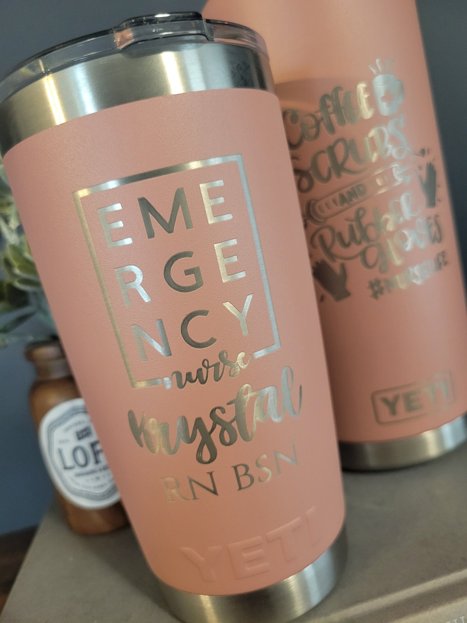 Engraved Yeti for Nurse, Personalized Nursing Tumbler, Nursing School ...