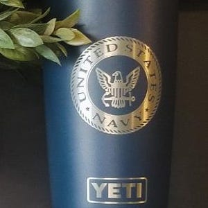 Veterans Day Gift, Engraved Military Yeti, Deployment Gift for Husband ...
