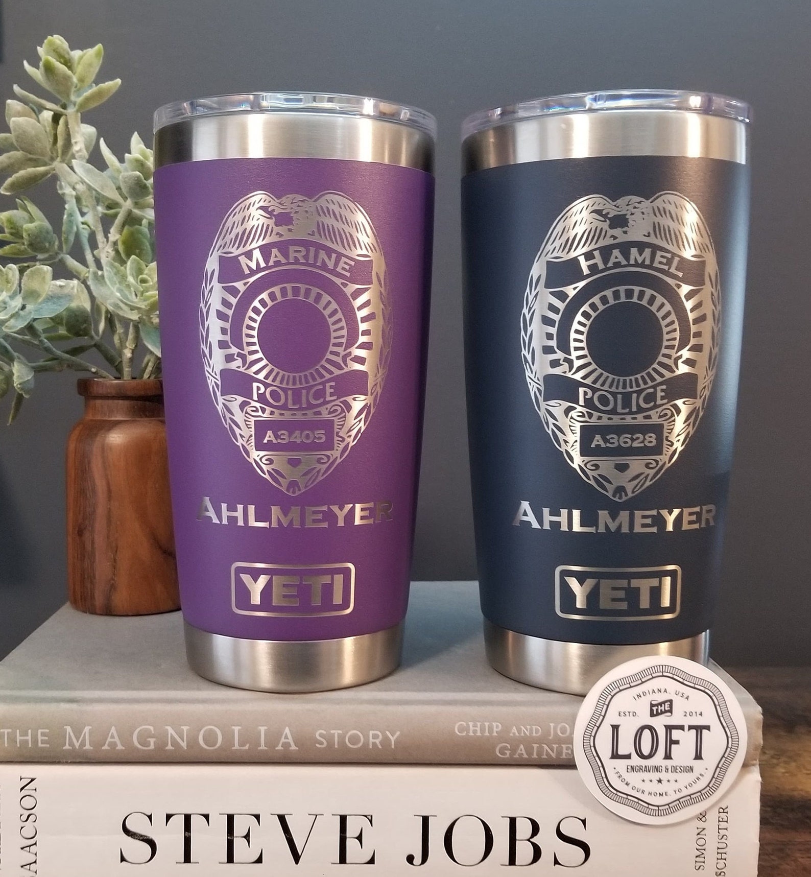 Law Enforcement Engraved Yeti, Police Officer Gift, Custom Engraved ...