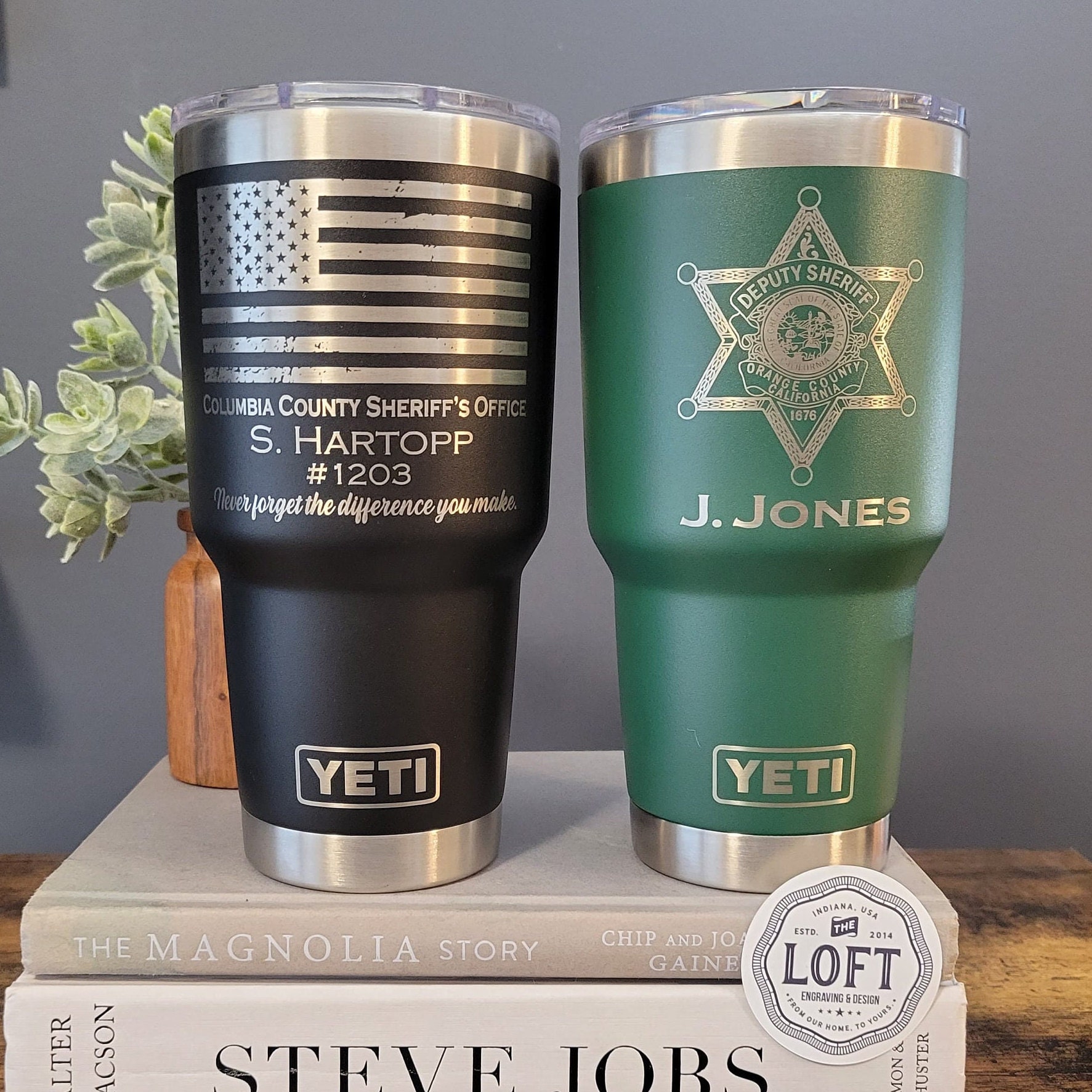 Law Enforcement Engraved Yeti, Police Officer Gift, Custom Engraved ...