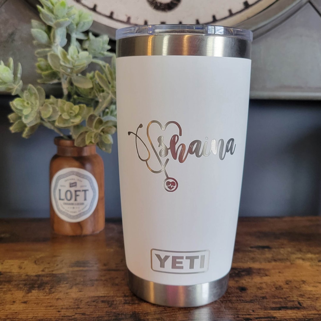 Engraved Yeti for Nurse, Personalized Nursing Tumbler, Nursing School ...