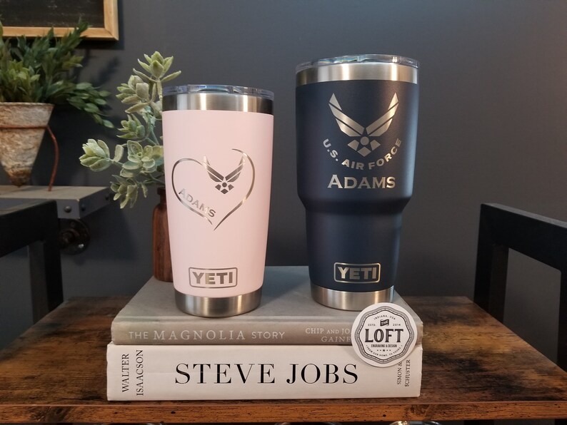 Veterans Day Gift Engraved Military Yeti Tumbler Deployment | Etsy