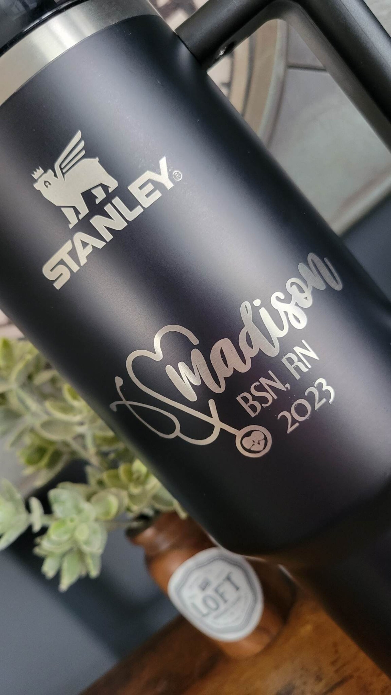 Engraved Stanley Tumbler H2.0, Personalized Stanley Quencher, Gift for ...