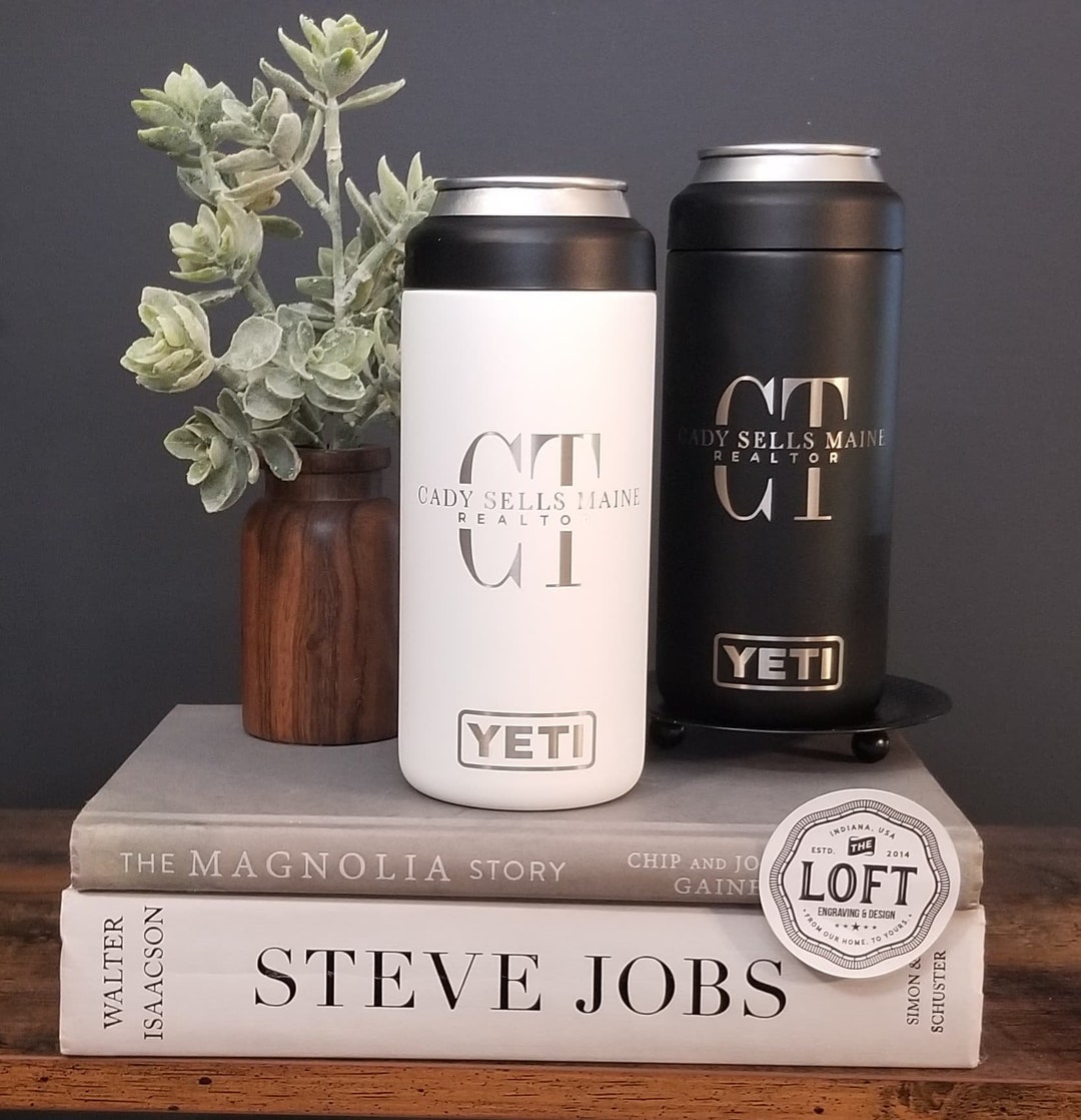 Business Logo Gift, Custom Engraved Yeti Tumbler, Promotional Item ...
