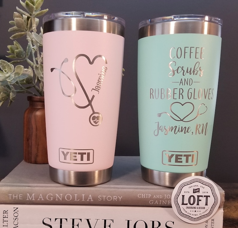 Personalized Nurse Gift, Engraved Yeti for Nurse, Personalized Nursing ...