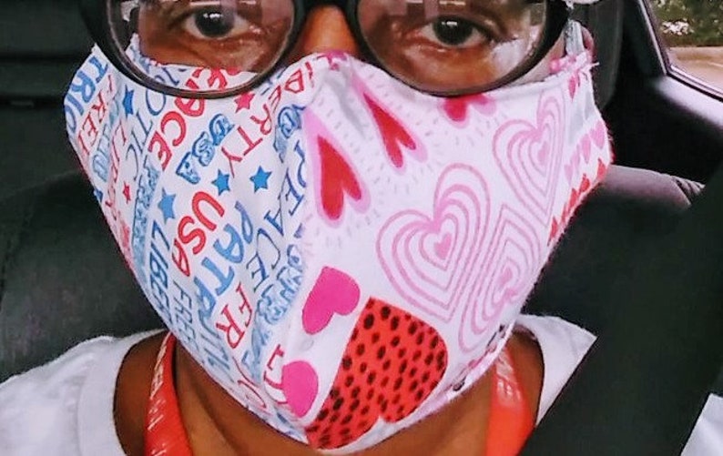 Assorted Colors Cone Homemade Face Mask - Etsy