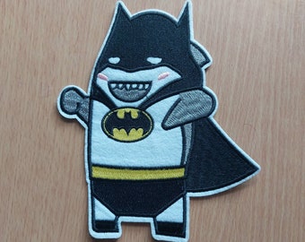 Bat Man Applique - Etsy