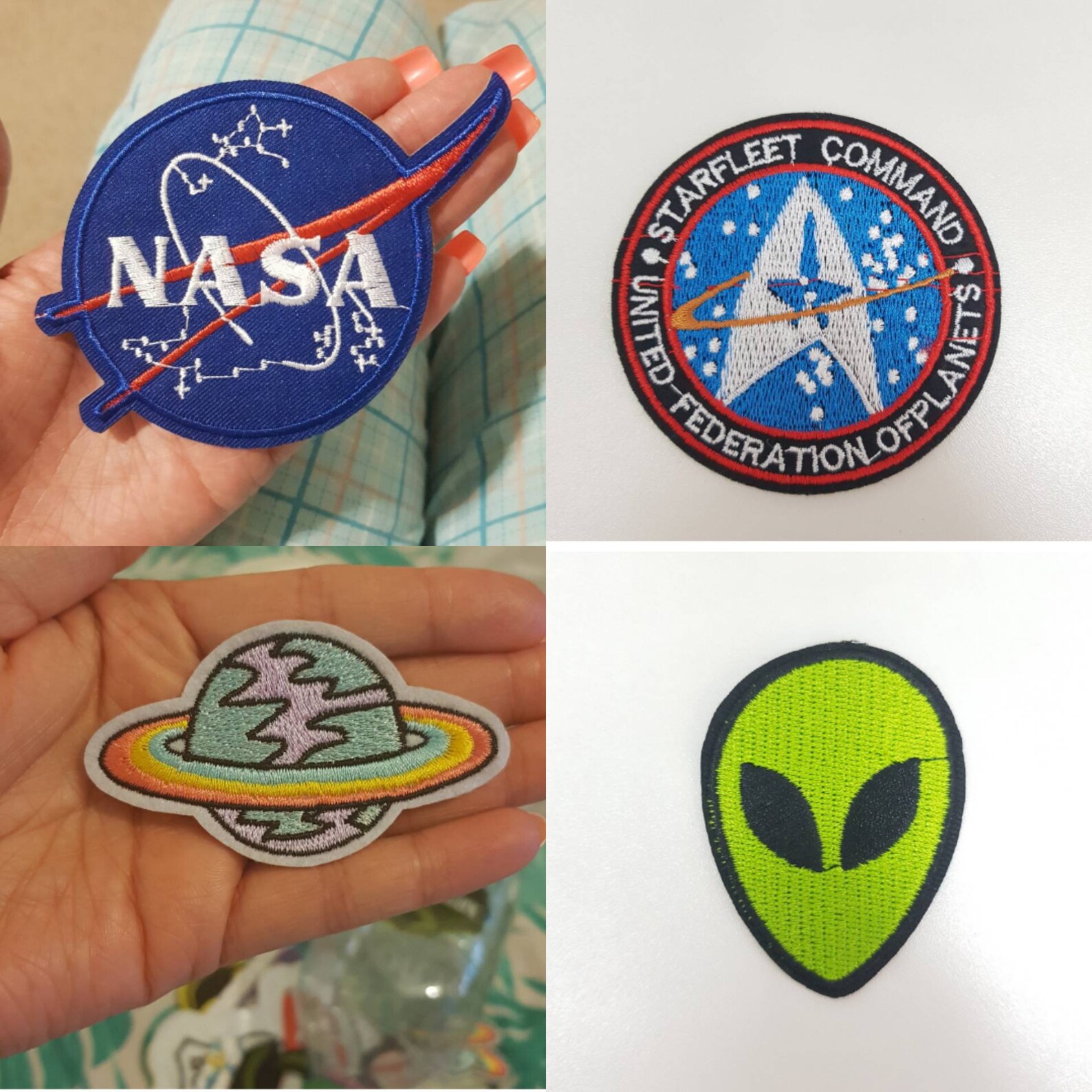 NASA Space Universe Galaxy Aliens Collection Patch iron on / - Etsy UK