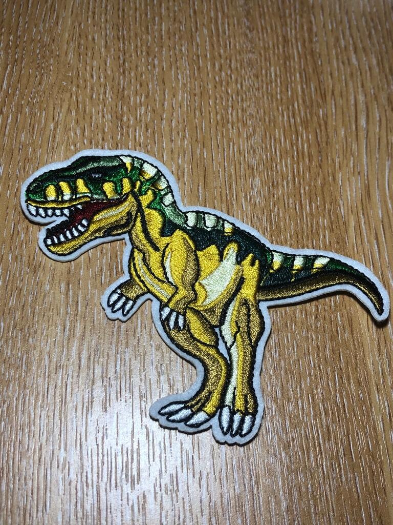 Dinosaur Patches iron on / Sew On FULL Set Individual | Etsy