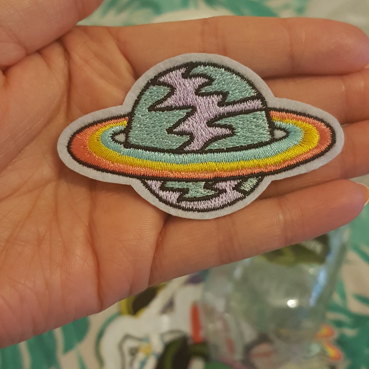 NASA Space Universe Galaxy Aliens Collection Patch iron on / - Etsy UK