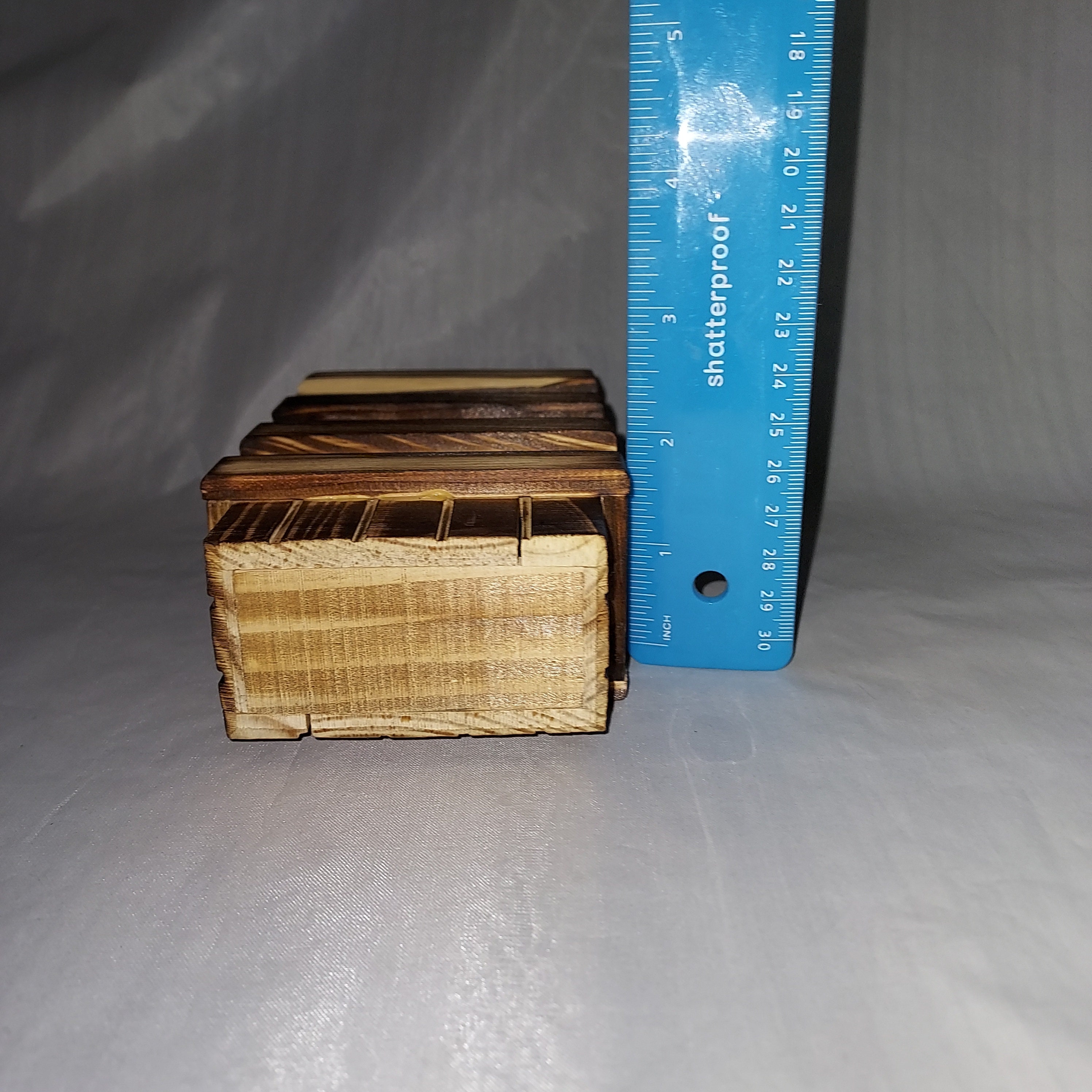 Wooden Puzzle Magic Box 4 Beams - Etsy
