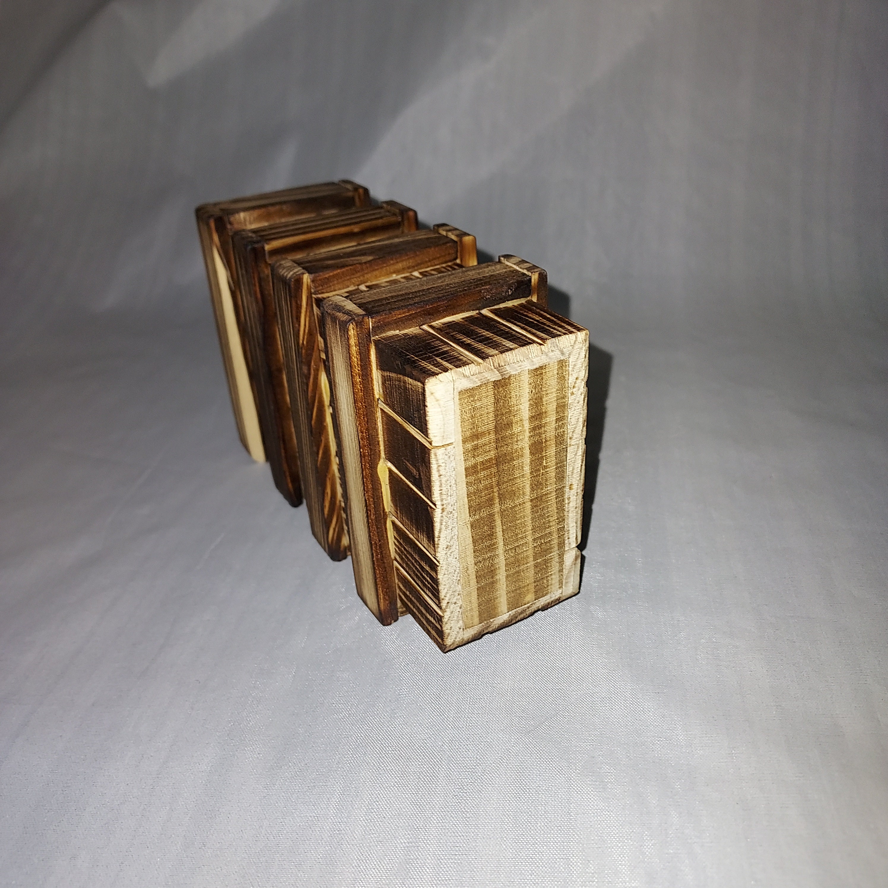 Wooden Puzzle Magic Box 4 Beams - Etsy
