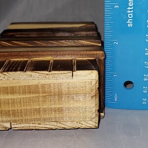 Wooden Puzzle Magic Box (4 Beams) - Etsy