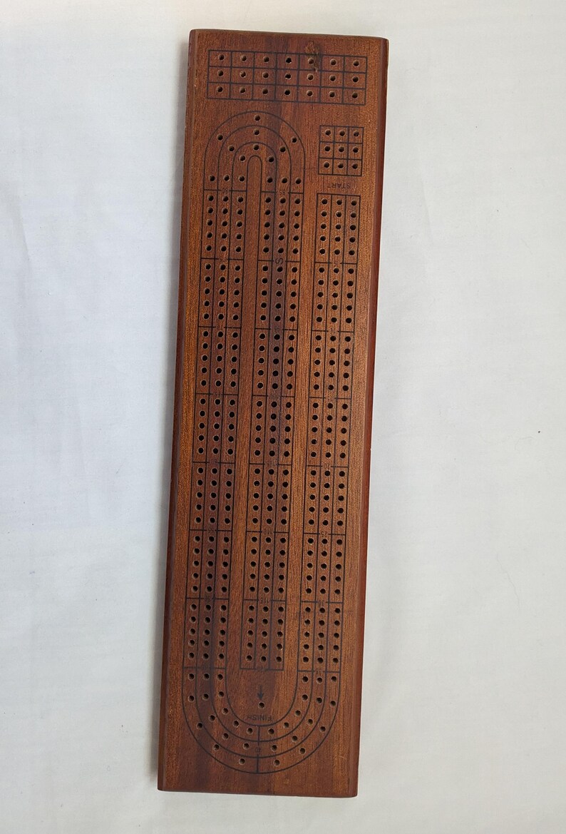 Wooden Game Cribbage - Etsy