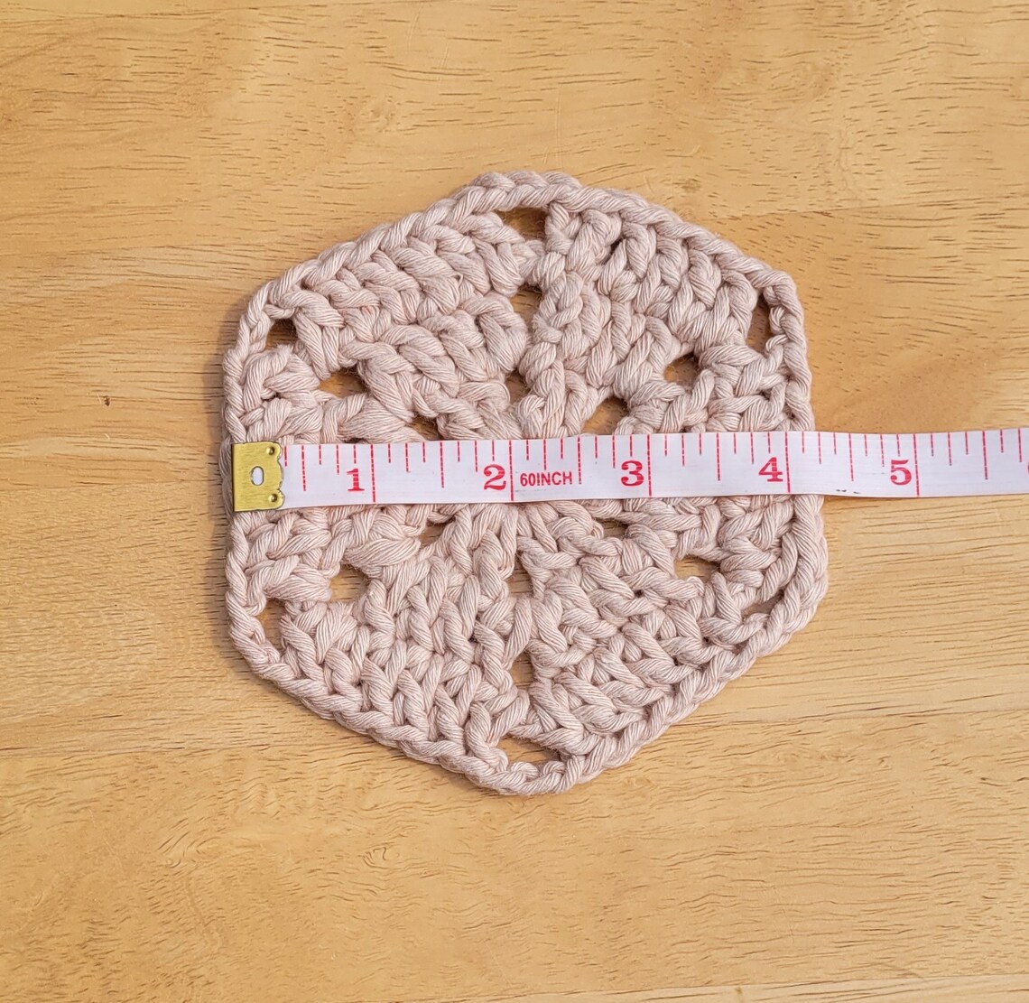 Crochet Coasters, Set of 4 Multi Color, Thick Cotton, 4 Inch - Etsy