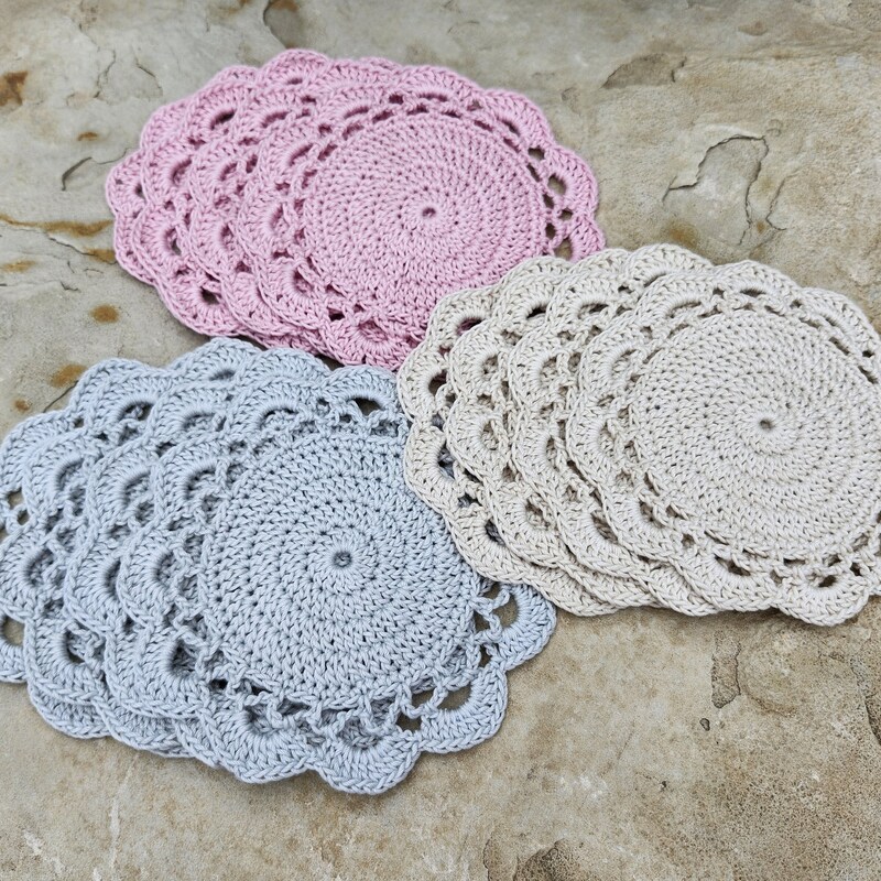 Lace Coaster - Etsy