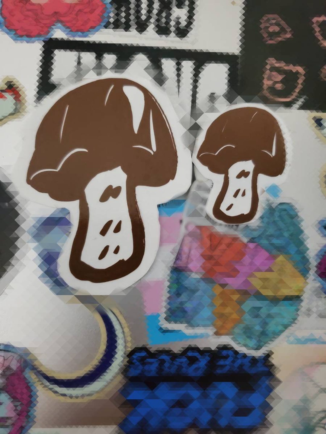 Chocoshroom Vinyl Sticker - Etsy