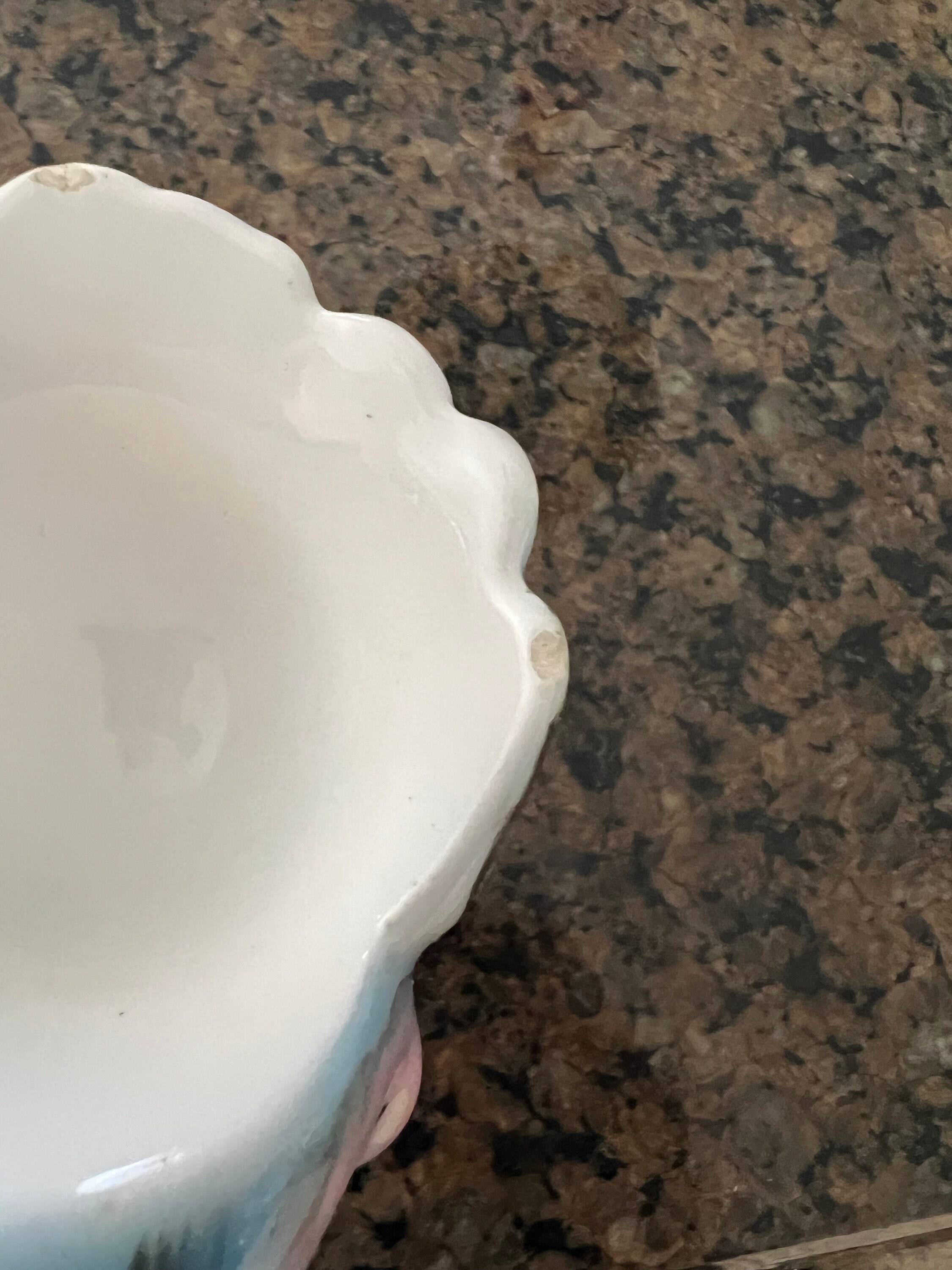 Vintage Signed Geo Lefton 1950s Bluebird Egg Dish/cup - Etsy