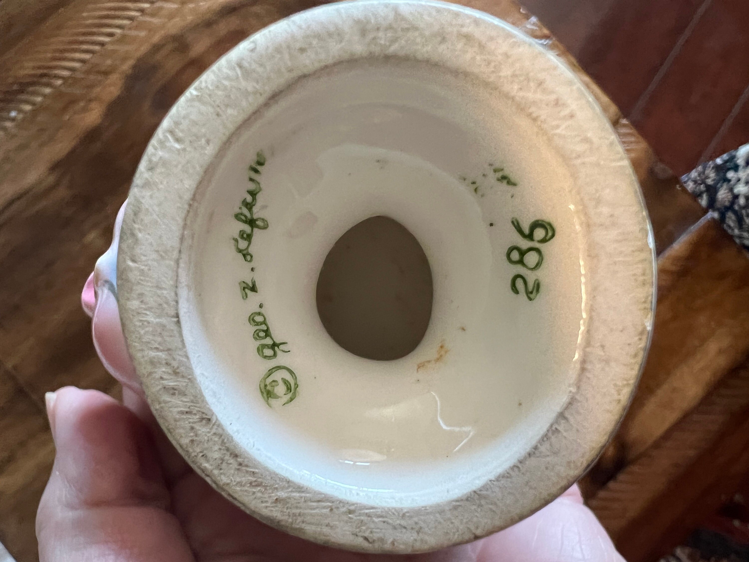 Vintage Signed Geo Lefton 1950s Bluebird Egg Dish/cup Anthropomorphic ...