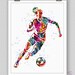 GIRLS SOCCER, SOCCER Décor, Personalized Soccer Canvas Art for Girls ...