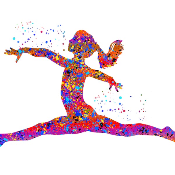 Gymnastics Wall Art - Etsy