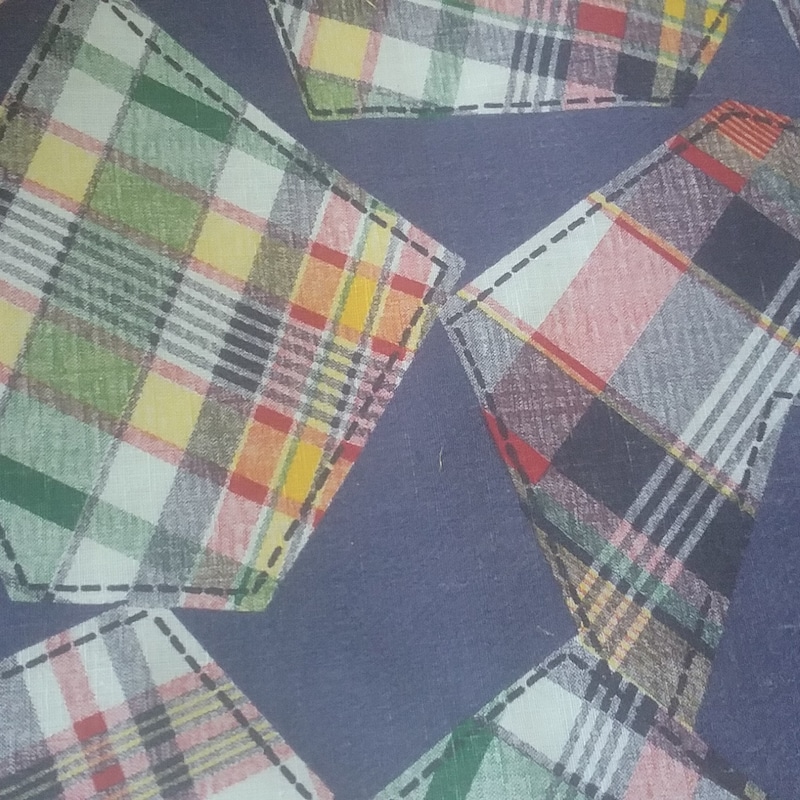 Patchwork Face Mask - Etsy