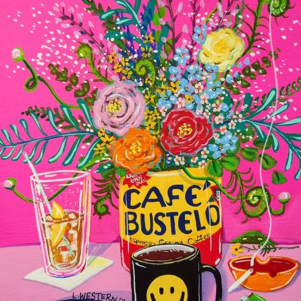 Cafe Bustelo Art - Etsy