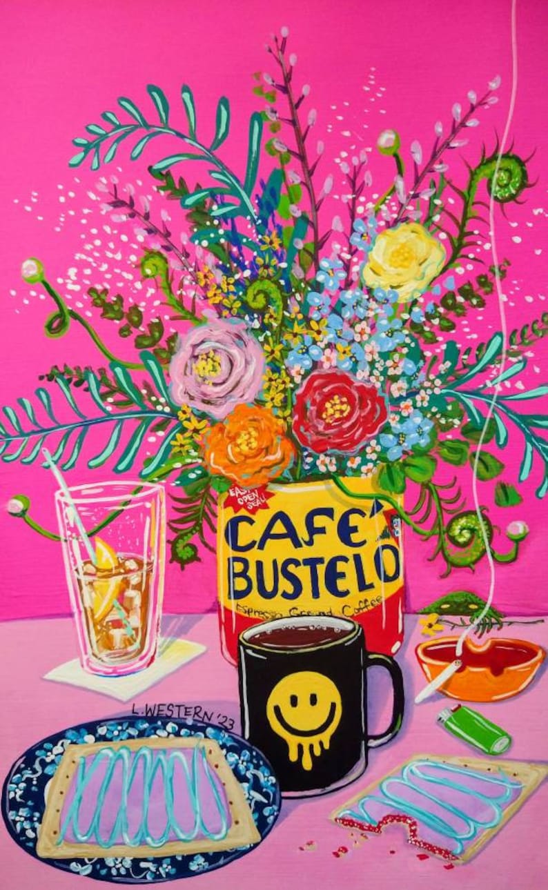 Bustelo Bouquet & Friends Print - Etsy