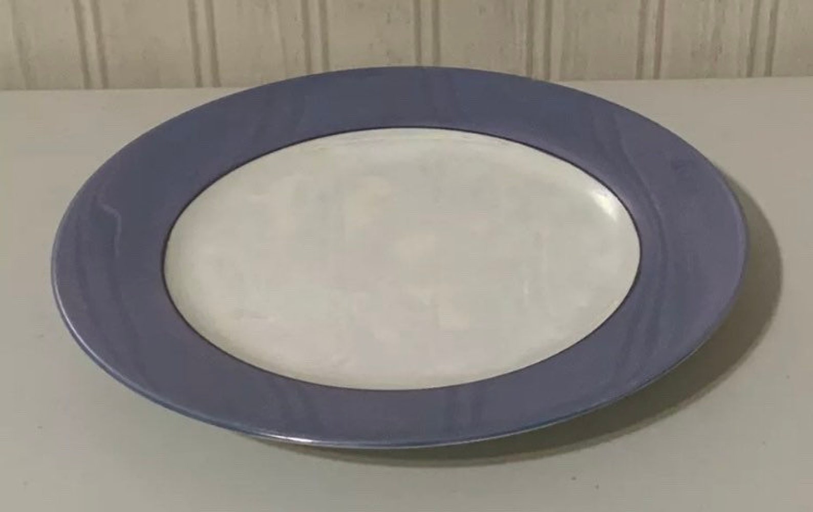 Vintage Noritake Hand Painted Blue Lusterware 7 1/2” Bread Plate - Etsy