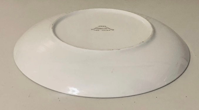 Vintage Embassy Fine China Red Diamond Pattern Dessert Plate - Etsy