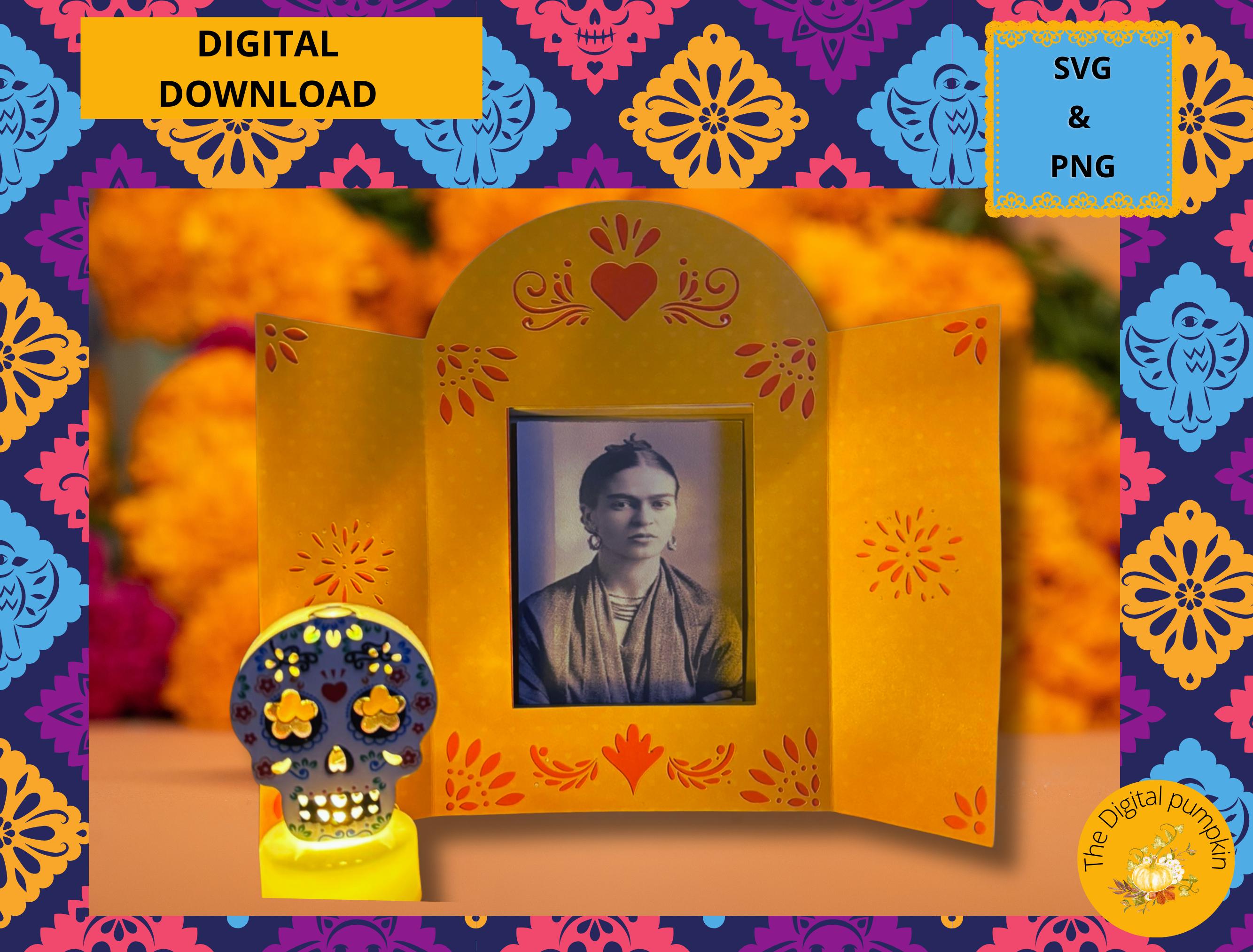 Altar, Dia De Muertos, Nicho, Day of the Dead, SVG, PNG - Etsy