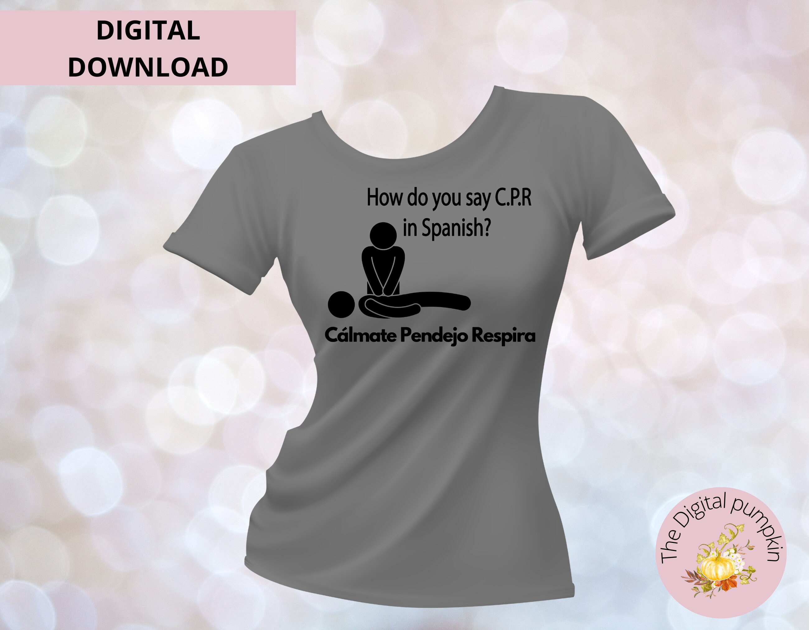 Funny Spanish SVG, CPR, PNG - Etsy
