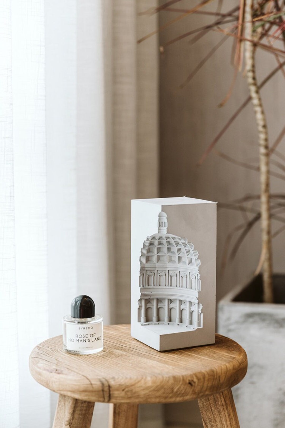 13/20 Cm Rome Pantheon Architecture Decor Aesthetic Statement Candle ...