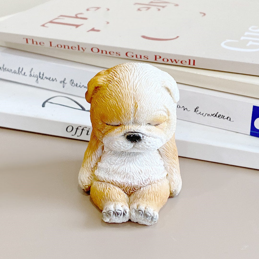 Cute Puppy Silicone Candle Mould, Dog, Puppy, Pillar, Sleepy Dog ...